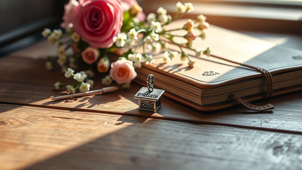 Pandora afstudeer bedel | Uniek cadeau bij afstuderen - Afstudeercadeau.com